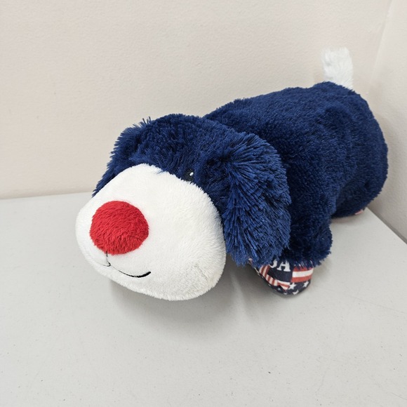 Toys | Pillow Pets Plush Usa Patriotic Flag Rare Cracker Barrel Puppy ...